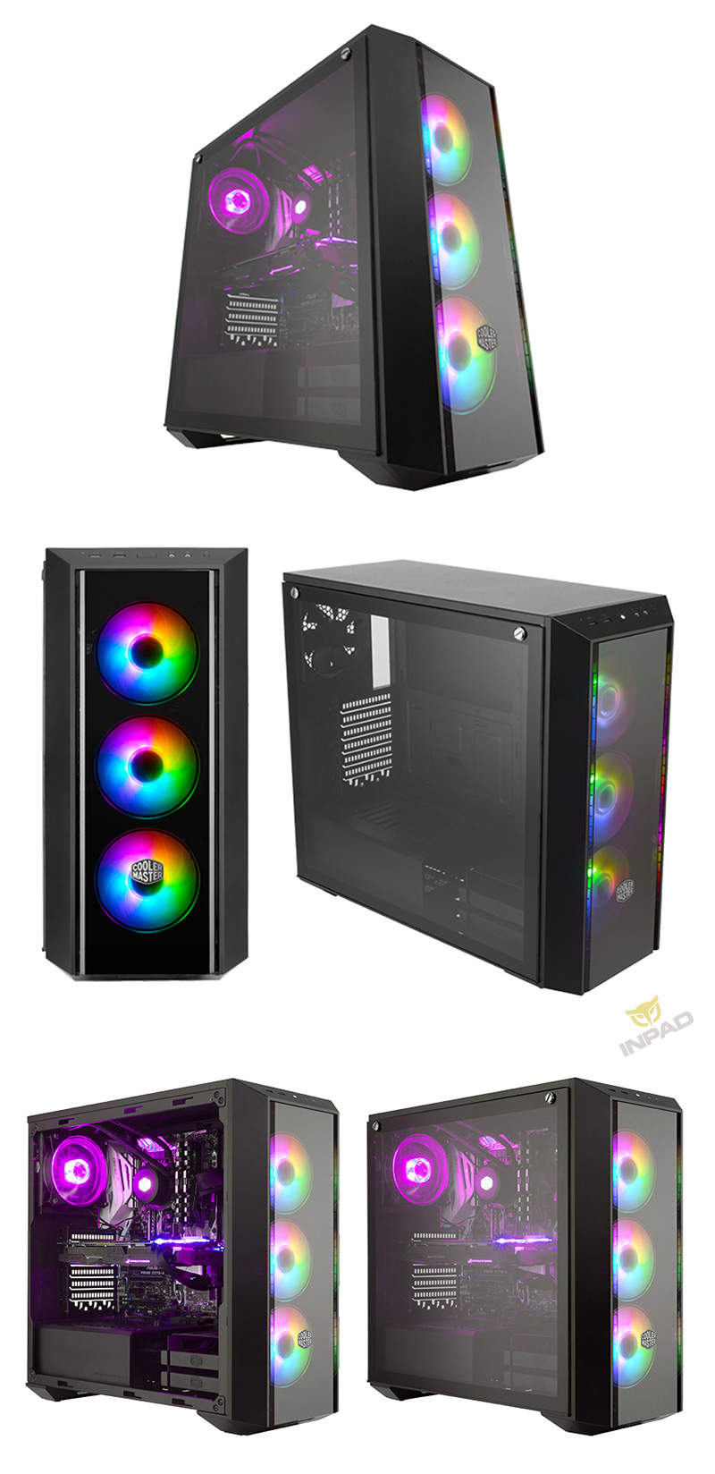 CoolerMaster MasterBox Pro 5 ARGB機殼_直立式機殼_★機殼|裸測架_機殼|電源|散熱改裝 | 硬派精璽線上購物網