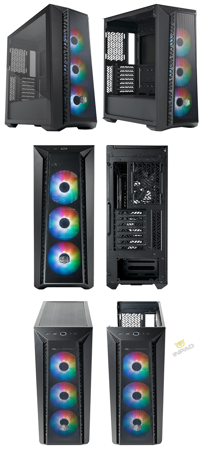 CoolerMaster MasterBox 520 Mesh 機殼_直立式機殼_★機殼|裸測架_機殼|電源|散熱改裝 | 硬派精璽線上購物網