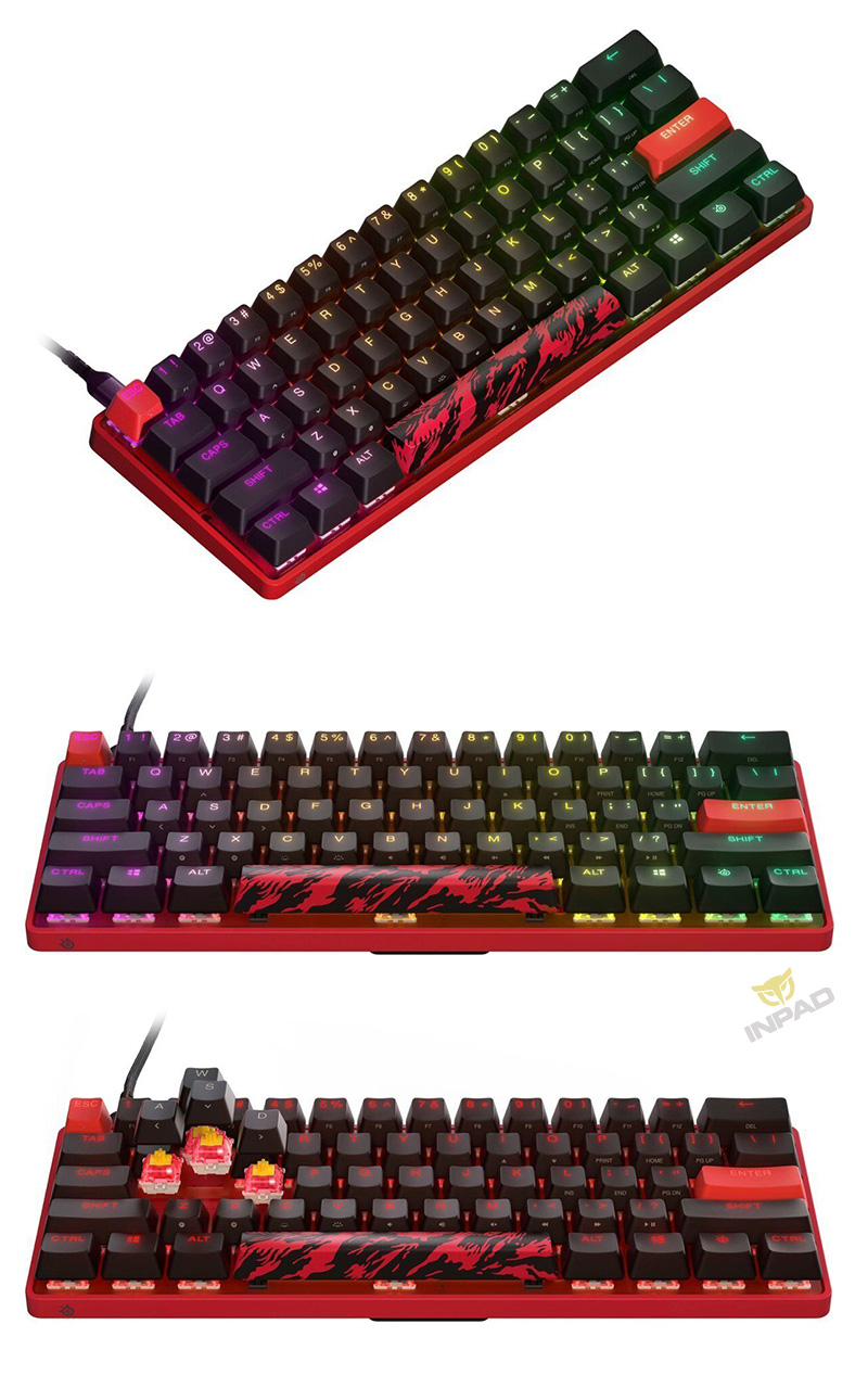 SteelSeries Apex 9 Mini Faze Clan版 有線60%機械式鍵盤 RGB 光軸英文_有線_光軸鍵盤_鍵盤|鍵帽|鍵盤 ...