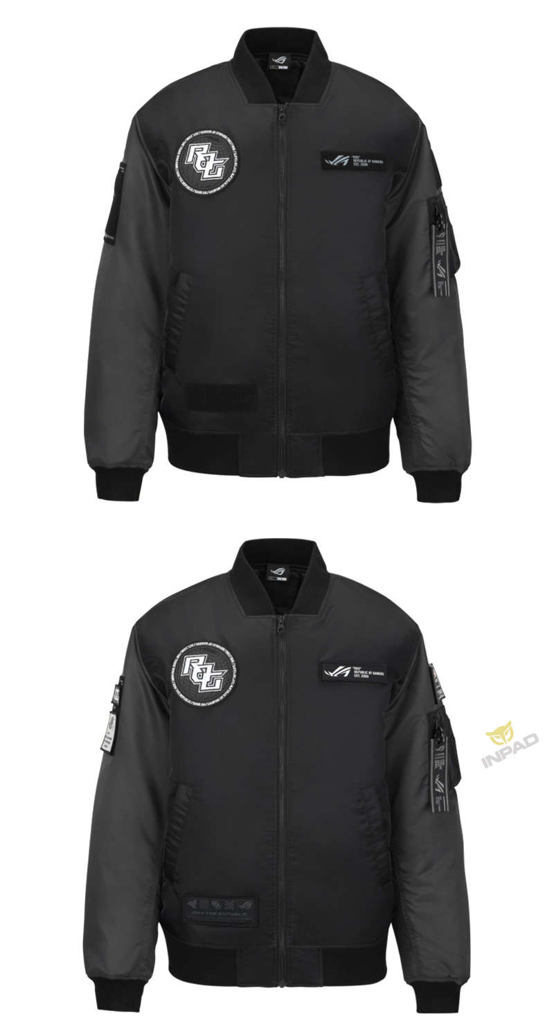 ASUS 華碩 ROG Cosmic Bomber Jacket 飛行外套_外套|襯衫_衣服_衣飾|配件|戰隊精品 | 硬派精璽線上購物網