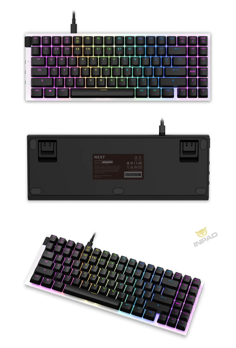 NZXT Function Mini TKL 60% RGB模組化熱插拔機械式鍵盤 黑色白色_有線_★機械式鍵盤_鍵盤|鍵帽|鍵盤周邊 ...