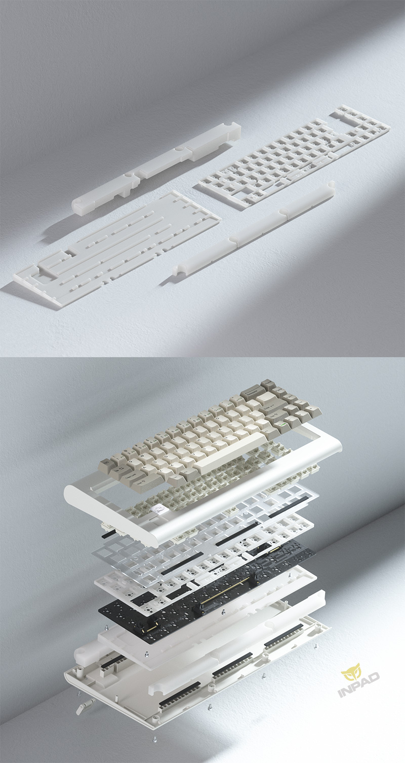 Vortex PC66 66鍵三模無線熱插拔機械式鍵盤 CHERRY MX軸版_無線|雙模_★機械式鍵盤_鍵盤|鍵帽|鍵盤周邊 | 硬派精璽線上購物網