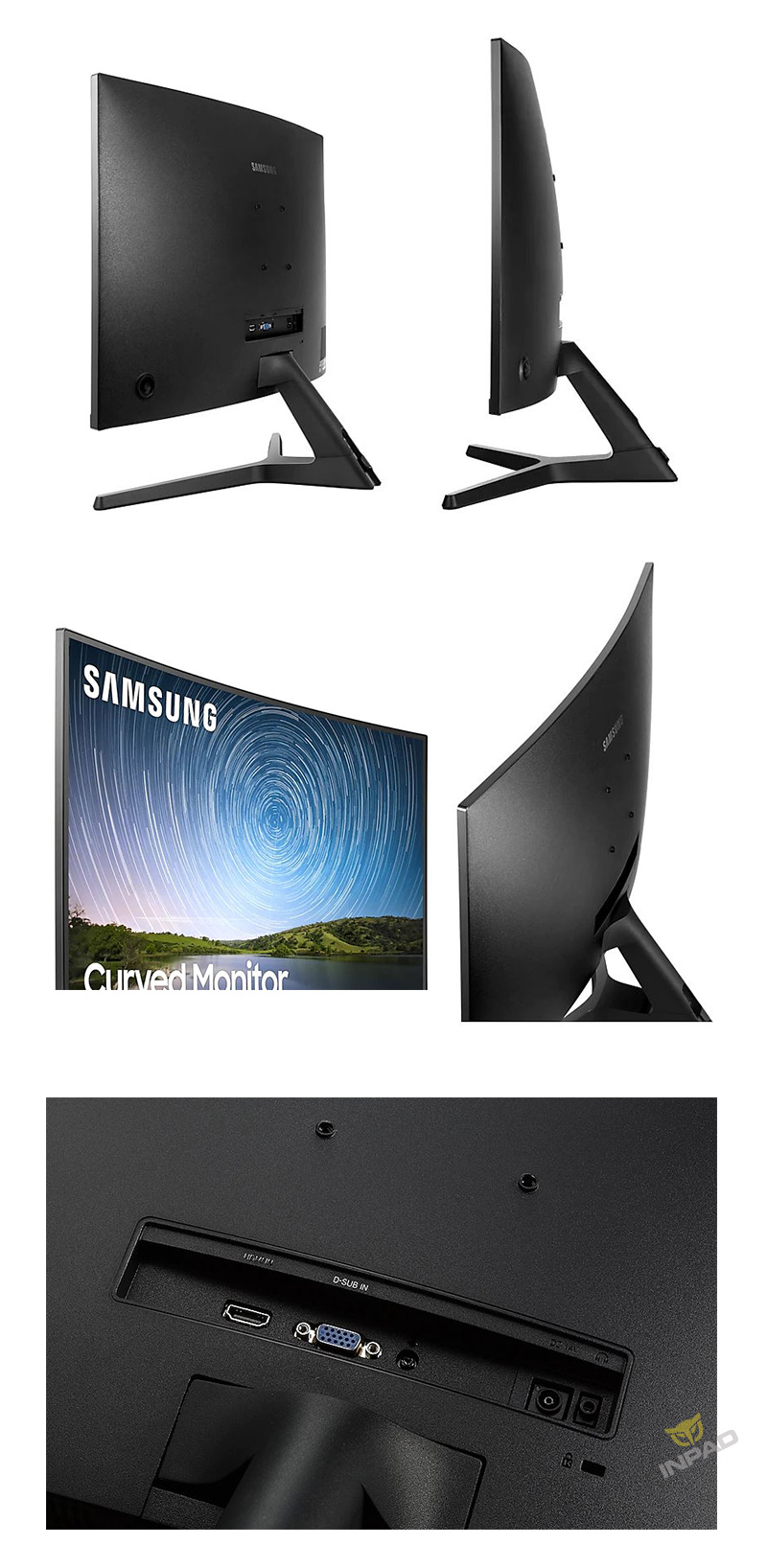 SAMSUNG三星 C32R500FHC 32吋1500R曲面螢幕_27吋~32吋液晶螢幕_★螢幕顯示器_螢幕|視訊|直播設備 | 硬派精璽線上購物網