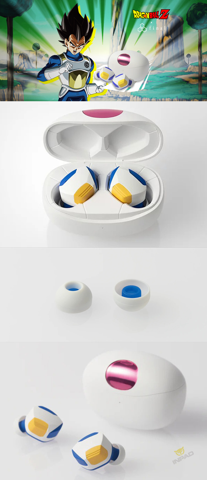 Final x DRAGONBALL Z 七龍珠Z 聯名版真無線耳機 悟空達爾 ZE3000_無線|耳道式_★耳機|耳機麥克風_耳機|喇叭 ...