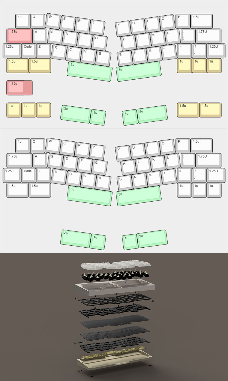 [in-stock]Owlab Chalice 40 機械式鍵盤套件_套件_鍵盤套件_鍵盤客製化專區 | 硬派精璽線上購物網