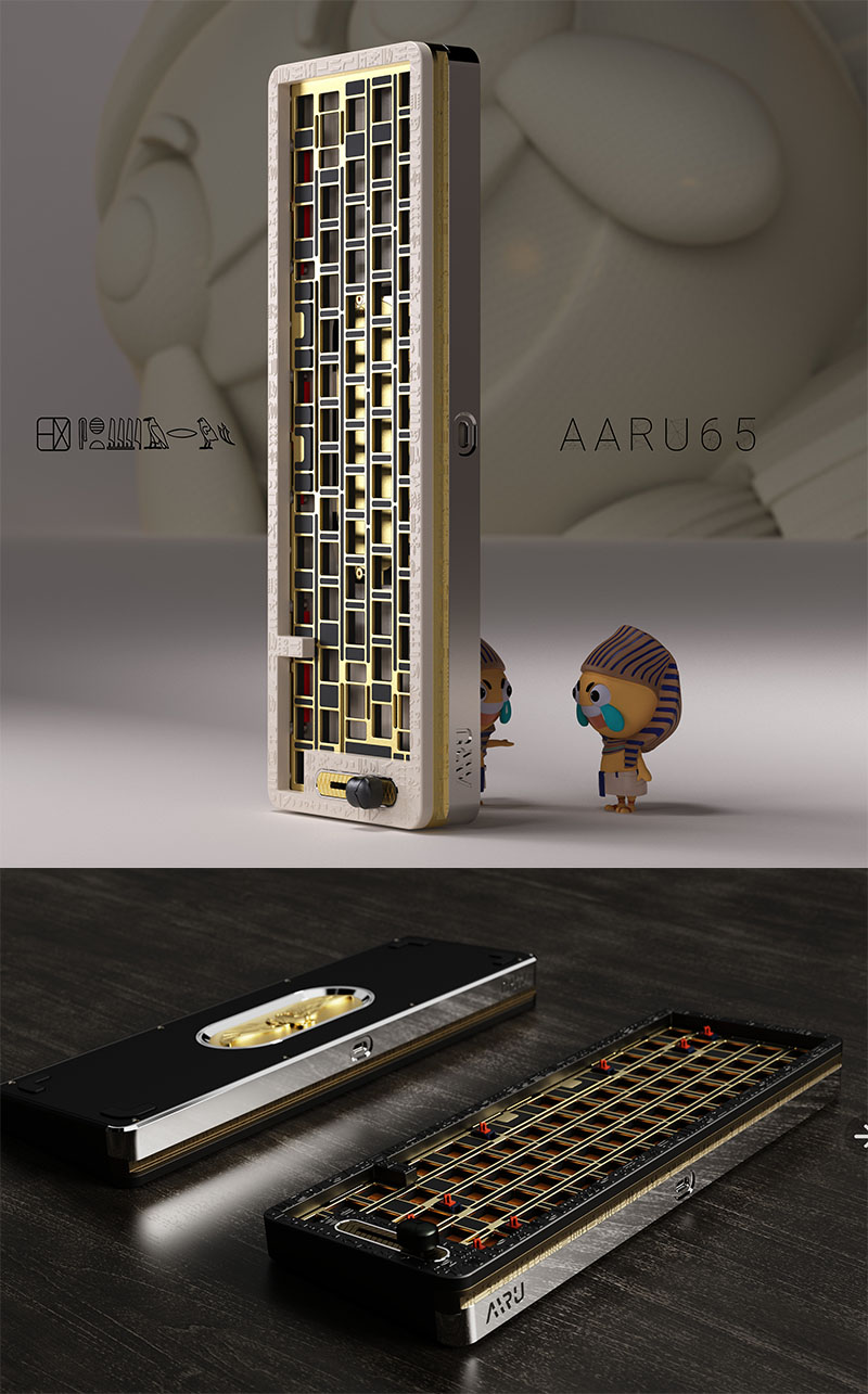 [IC]Helix Lab AARU65 聖甲蟲 RGB熱插拔 鍵盤套件_套件_鍵盤套件_鍵盤客製化專區 | 硬派精璽線上購物網