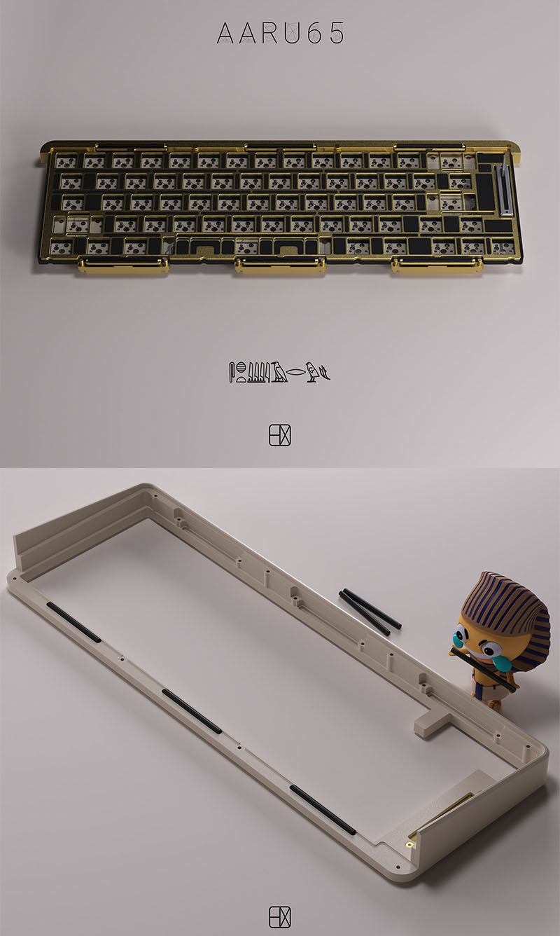 [IC]Helix Lab AARU65 聖甲蟲 RGB熱插拔 鍵盤套件_套件_鍵盤套件_鍵盤客製化專區 | 硬派精璽線上購物網