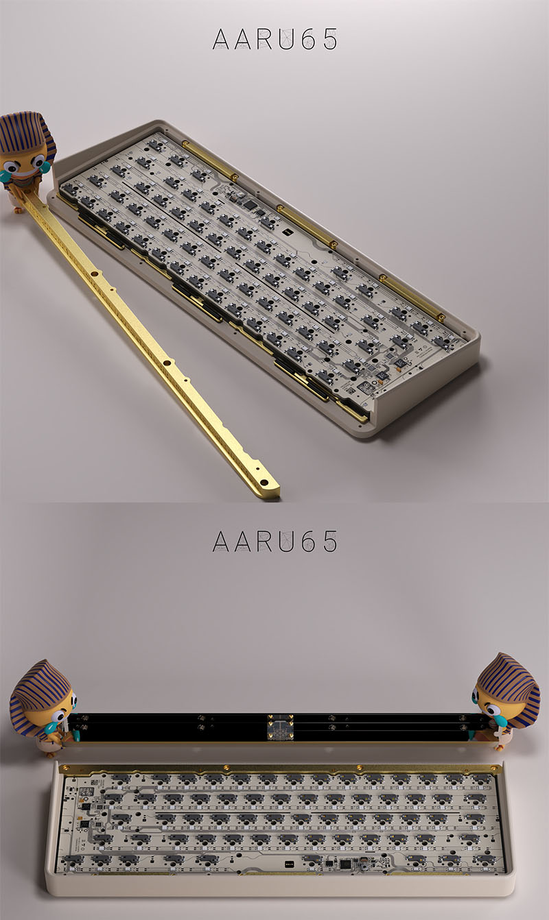 [IC]Helix Lab AARU65 聖甲蟲 RGB熱插拔 鍵盤套件_套件_鍵盤套件_鍵盤客製化專區 | 硬派精璽線上購物網