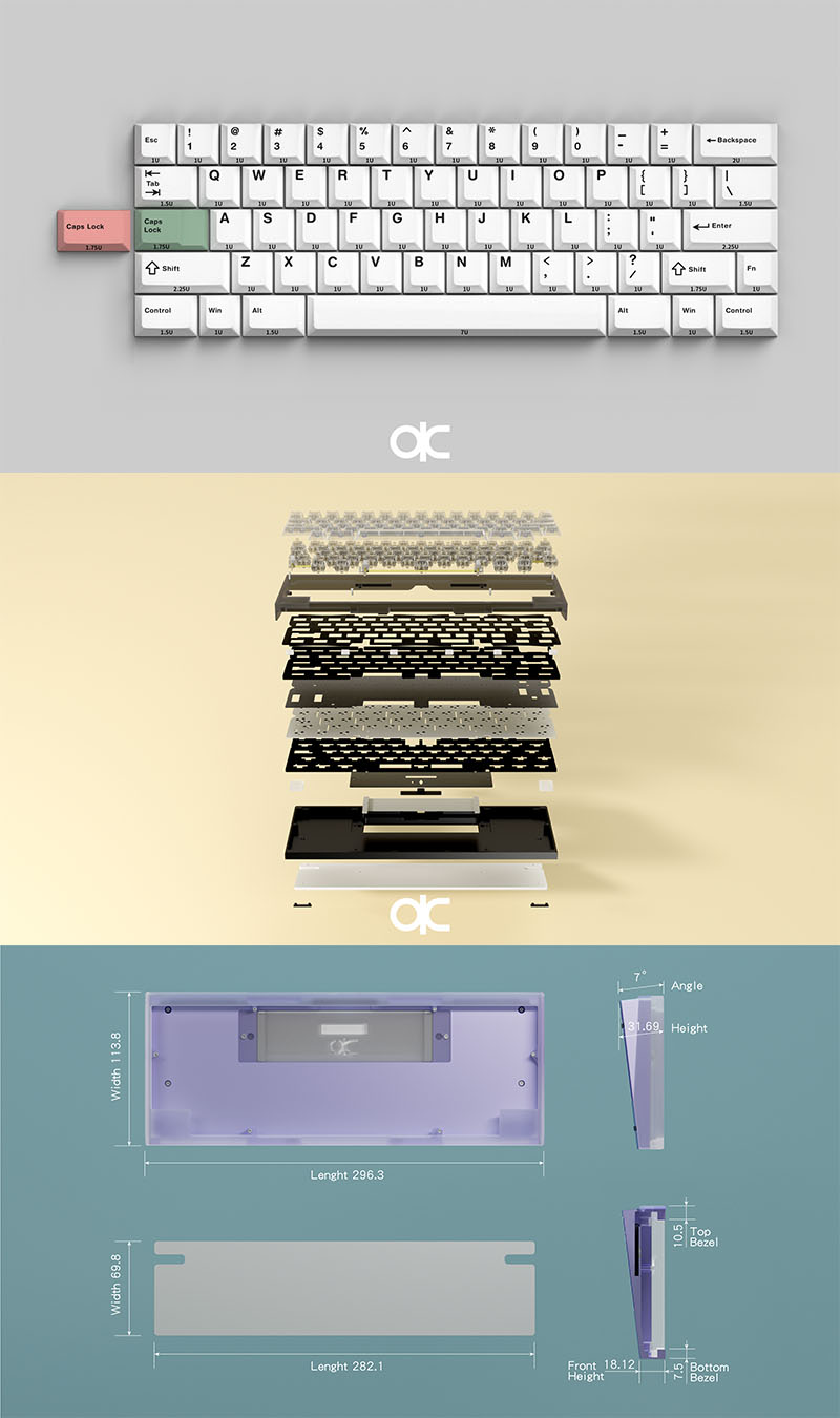 [IC]Qwertykeys QK60 機械式鍵盤套件_IC 興趣調查_團購專區_鍵盤客製化專區 | 硬派精璽線上購物網