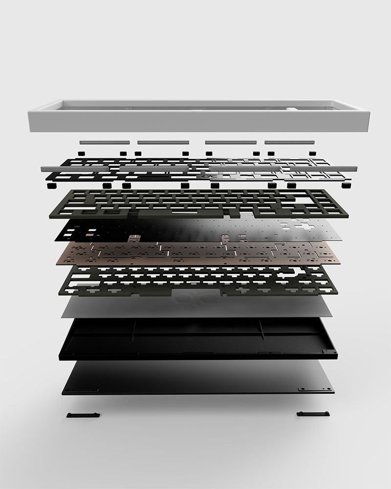 [end]QK65 R2 鏡面版 機械式鍵盤套件_套件_鍵盤套件_鍵盤客製化專區 | 硬派精璽線上購物網