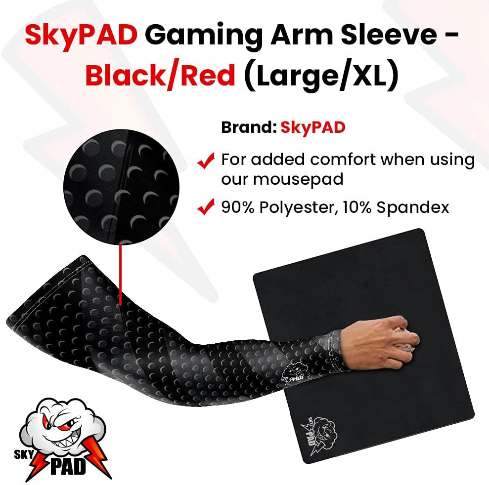 SKYPAD 黑色袖套 露掌 露指_其他配件_其他精品配件_衣飾|配件|戰隊精品 | 硬派精璽線上購物網