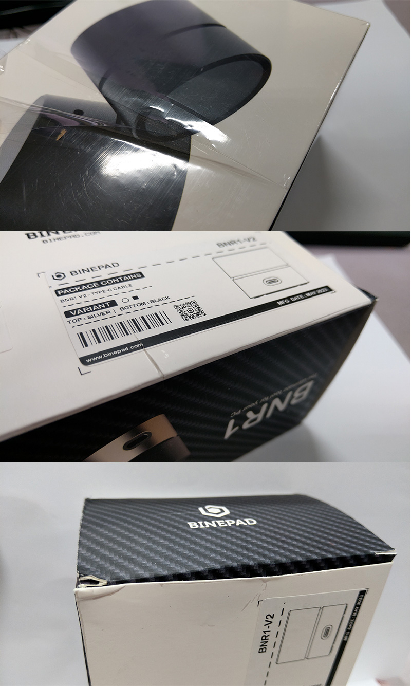 [福利品]Binepad BNR1 V2 自定義旋鈕編碼器 上銀下黑款_[福利品]_♛好康專區♛ | 硬派精璽線上購物網