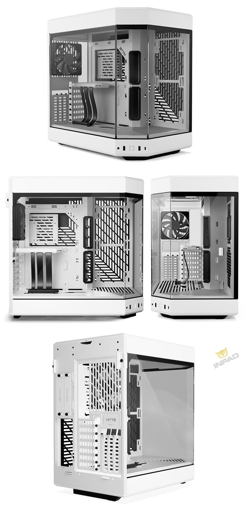 HYTE Y60 全景玻璃機殼 一般版_直立式機殼_★機殼|裸測架_機殼|電源|散熱改裝 | 硬派精璽線上購物網