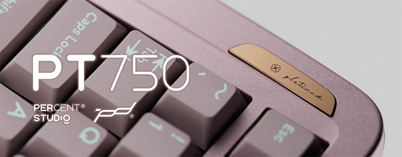 [END]Percent Studio Platinum PT750 機械式鍵盤套件_GB_團購專區(套件類)_鍵盤客製化專區 | 硬派精璽線上購物網