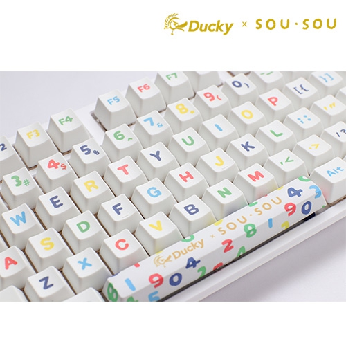 Ducky SOU.SOU聯名ONE 2 108鍵機械式鍵盤 英文 無光_有線_★機械式鍵盤_鍵盤|鍵帽|鍵盤周邊 | 硬派精璽線上購物網