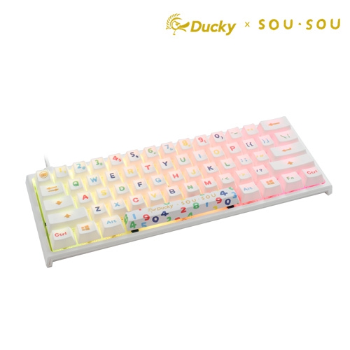 Ducky SOU.SOU聯名One 2 mini RGB 60%機械式鍵盤 英文_有線_★機械式鍵盤_鍵盤|鍵帽|鍵盤周邊 | 硬派精璽線上購物網