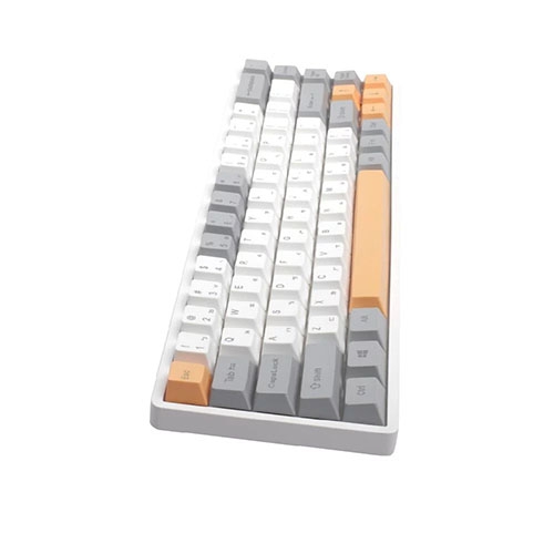 ROYAL KLUDGE RK68 藍牙雙模機械式鍵盤 灰橙PBT 白色白光 紅軸_無線|雙模|三模_★機械式鍵盤_鍵盤|鍵帽|鍵盤周邊 ...