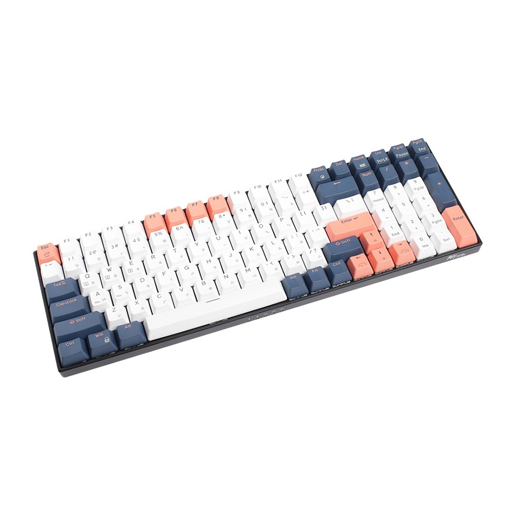 ROYAL KLUDGE RK100 PRO 96%藍牙三模無線機械鍵盤 藍莓冰藍光 紅軸中文_無線|雙模|三模_★機械式鍵盤_鍵盤|鍵帽 ...