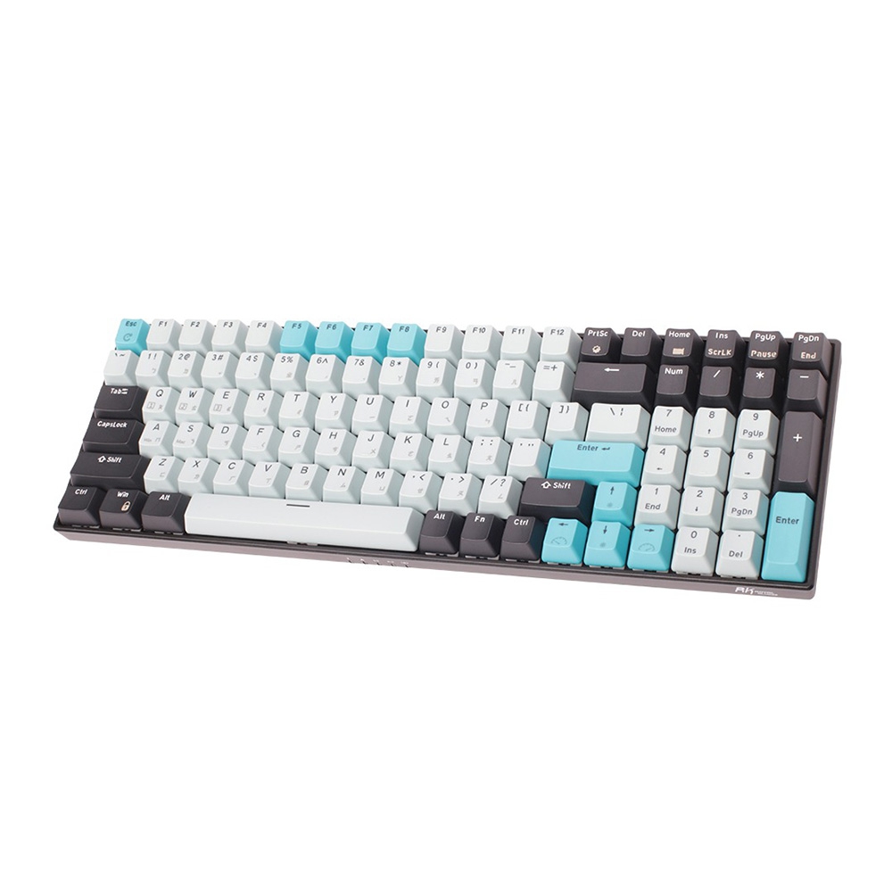 ROYAL KLUDGE RK100 PRO 96%藍牙三模無線機械鍵盤 暮色冰藍光 紅軸中文_無線|雙模_★機械式鍵盤_鍵盤|鍵帽|鍵盤周邊 ...