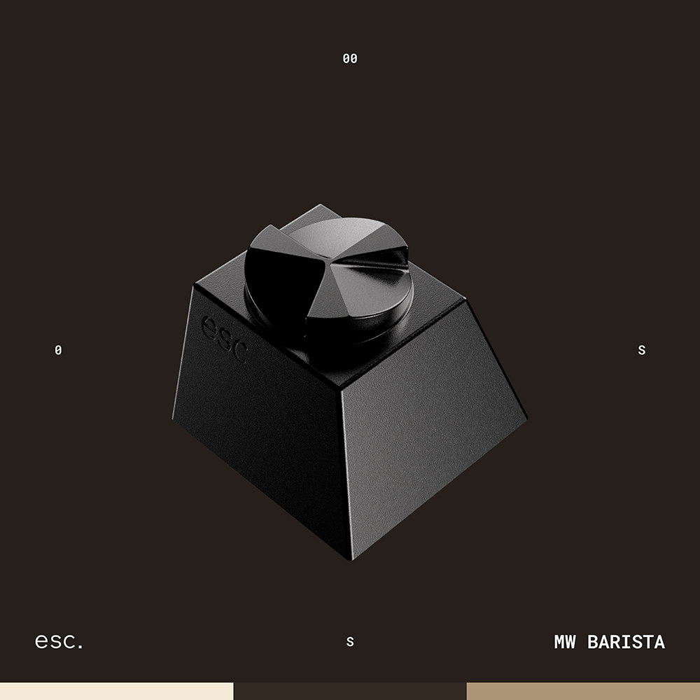 [END]Onekey x ESC LAB金屬鍵帽_個性鍵帽_鍵帽_鍵盤客製化專區 | 硬派精璽線上購物網