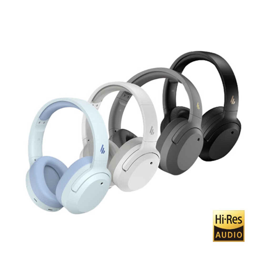 Edifier 漫步者 W820NB 藍牙無線耳機 黑色 白色 灰色 晴空藍_耳罩式耳機_停用-音樂型耳機_耳機|喇叭|音效專區 | 硬派精璽線上購物網