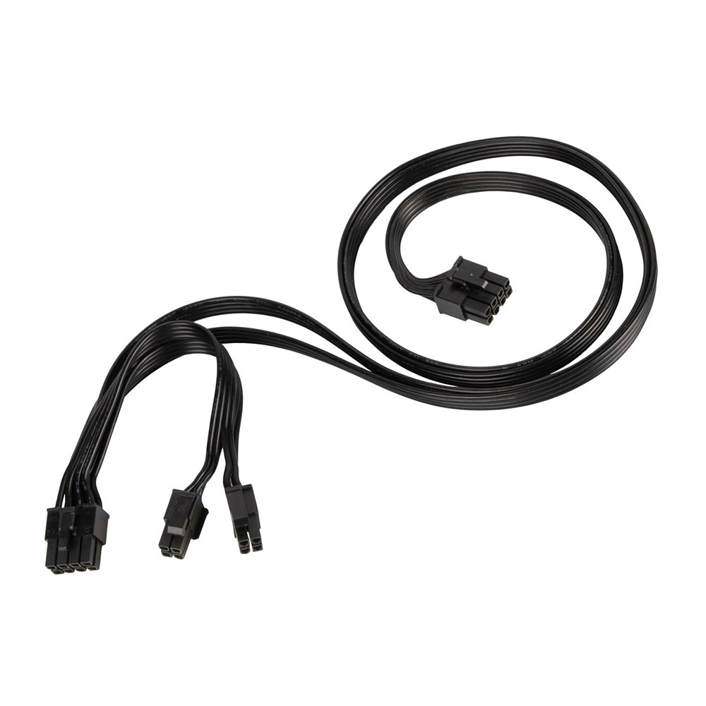 SilverStone 銀欣 PP13 單EPS 8pin轉EPS 8pin+(4+4)pin轉接線電源線_*SATA電源線_★組裝用線|整線 ...