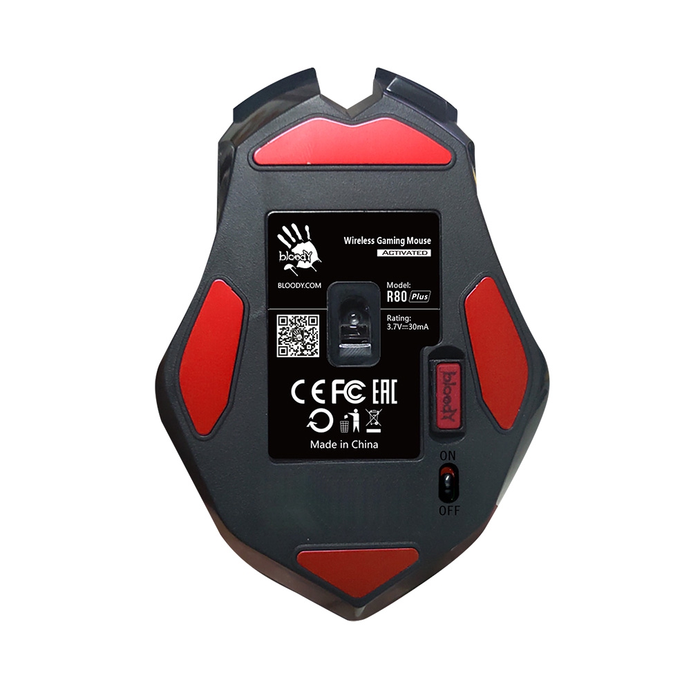 A4tech 雙飛燕Bloody R80 Plus光學無線滑鼠(含核心卡)_無線滑鼠_★電競滑鼠_滑鼠|鼠墊|滑鼠周邊 | 硬派精璽線上購物網