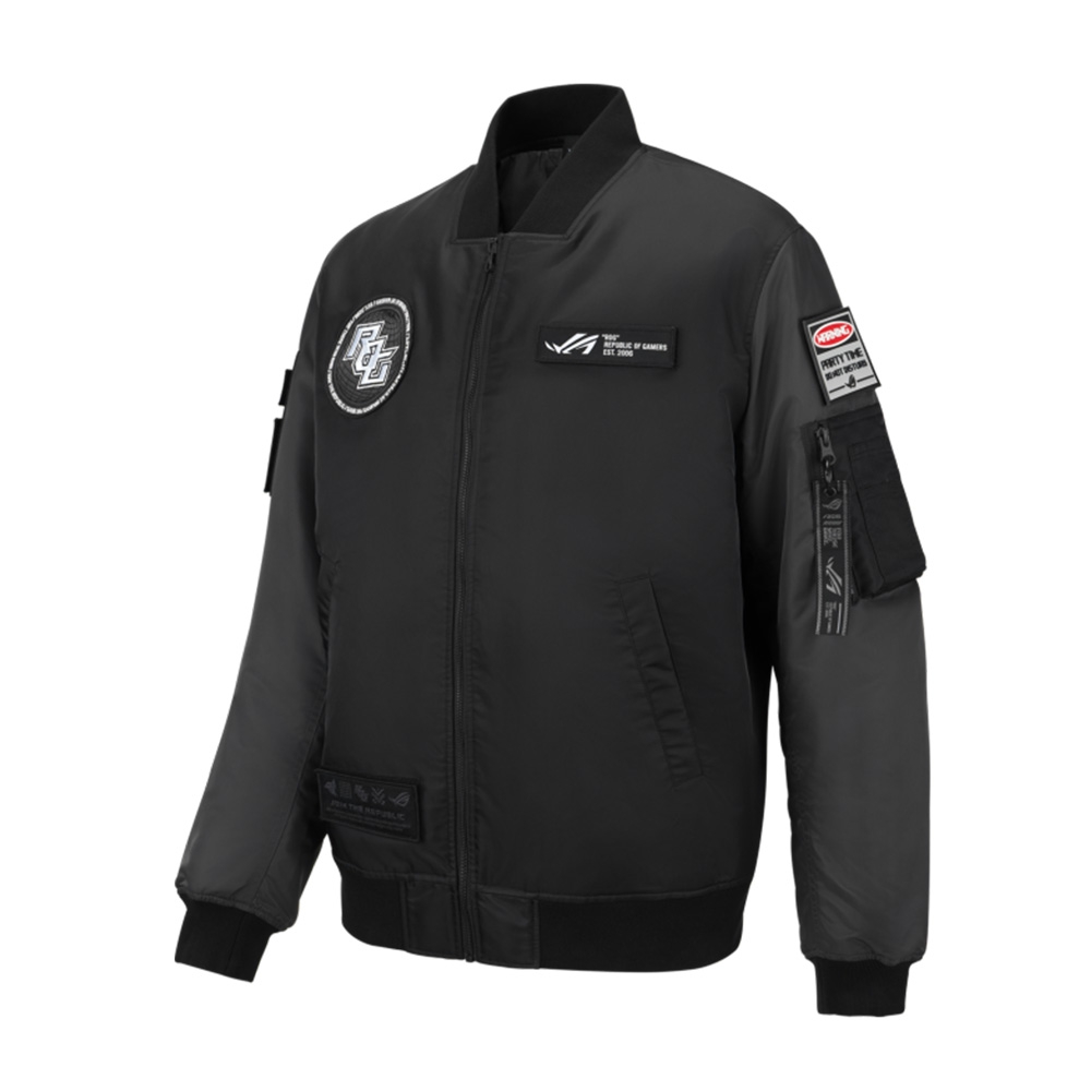 ASUS 華碩 ROG Cosmic Bomber Jacket 飛行外套_外套|襯衫_衣服_衣飾|配件|戰隊精品 | 硬派精璽線上購物網