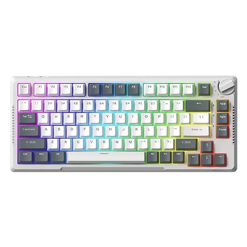 ROYAL KLUDGE RK H81 75% 藍牙三模無線機械鍵盤RGB 黃軸 熱插拔 英文_無線|雙模|三模_★機械式鍵盤_鍵盤|鍵帽 ...