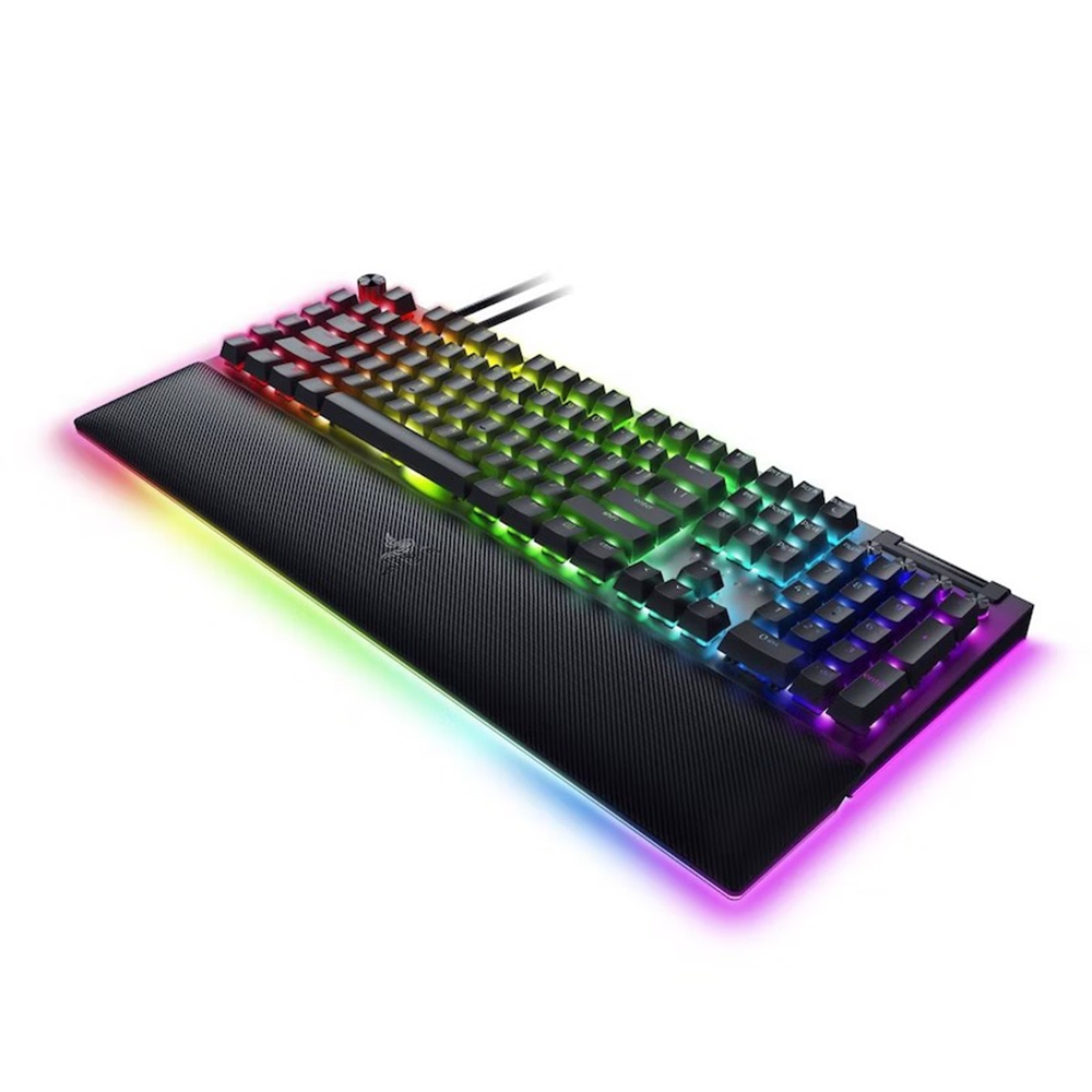 Razer 雷蛇 BlackWidow V4 Pro黑寡婦蜘蛛幻彩版機械式鍵盤 綠軸 黃軸 中文_有線_★機械式鍵盤_鍵盤|鍵帽|鍵盤周邊 | 硬派精璽線上購物網