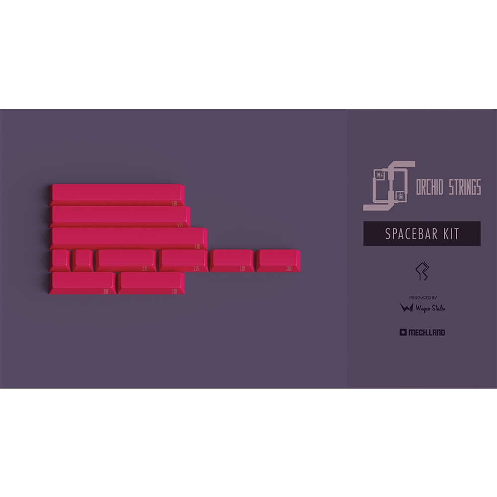 [END]Wuque Studio Orchid Strings 蘭花 鍵帽組_Cherry原廠高_鍵帽_鍵盤客製化專區 | 硬派精璽線上購物網