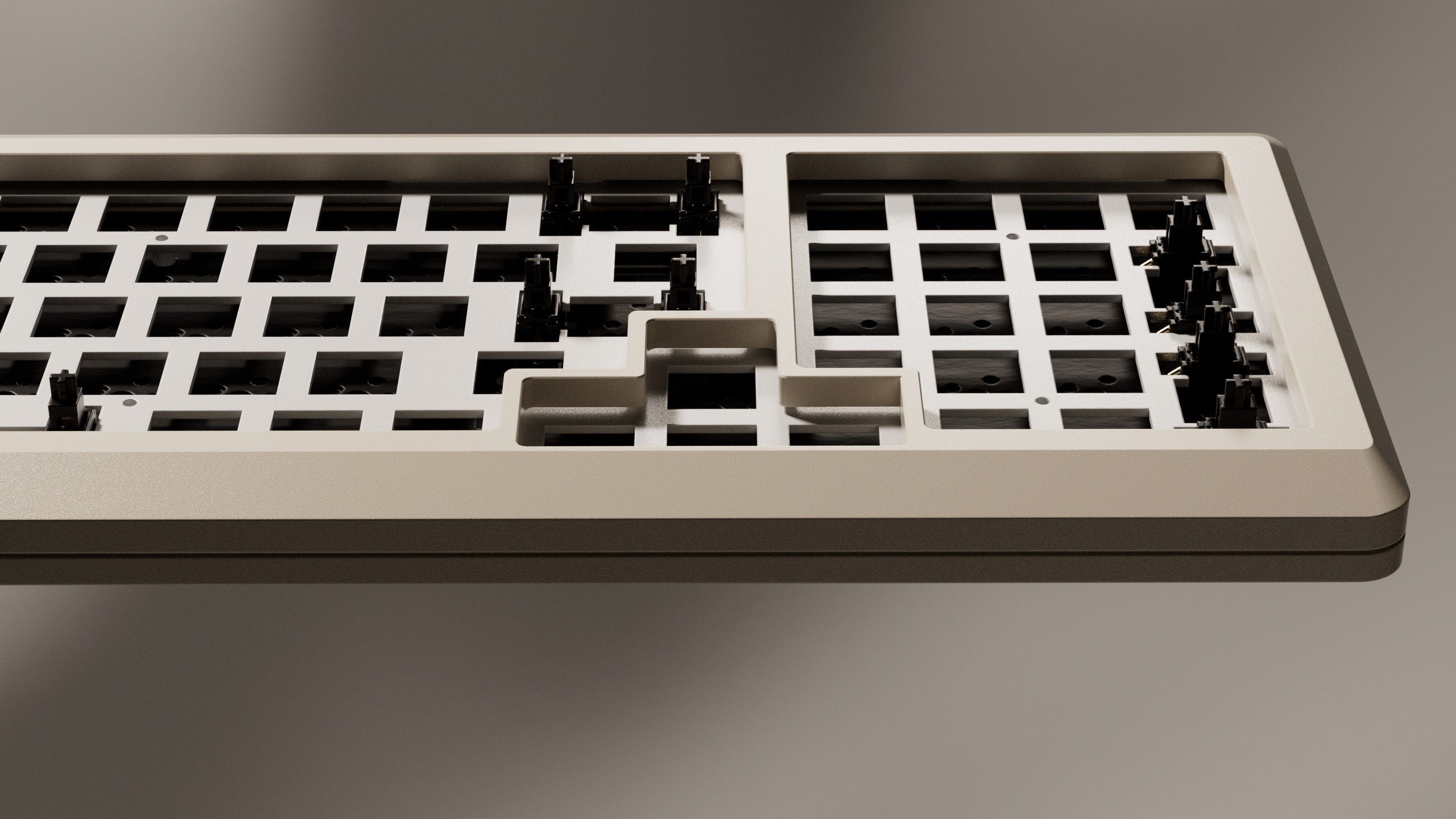 Vortex M0110A-1800 鍵盤套件 1800配置 電泳奶白 陽極太空灰 陽極黑_Vortex_客製品牌|主題專區_鍵盤客製化專區 ...