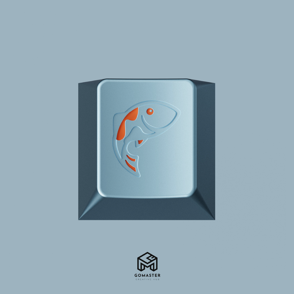 [in-stock]GoMaster Salmon: Reborn 主題鍵帽組_Cherry原廠高_鍵帽_鍵盤客製化專區 | 硬派精璽線上購物網