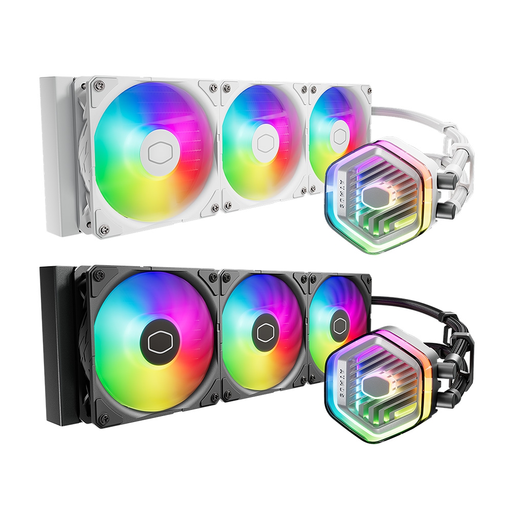 CoolerMaster MasterLiquid 360 Atmos ARGB水冷散熱器 黑色 白色_一體式水冷_★水冷|水冷配件_機殼 ...