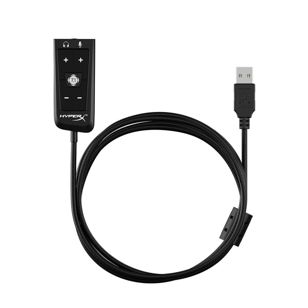 HyperX Amp USB 7.1虛擬 音效卡_外接式音效卡_音效卡|擴大機|錄音介面_耳機|喇叭|音效專區 | 硬派精璽線上購物網