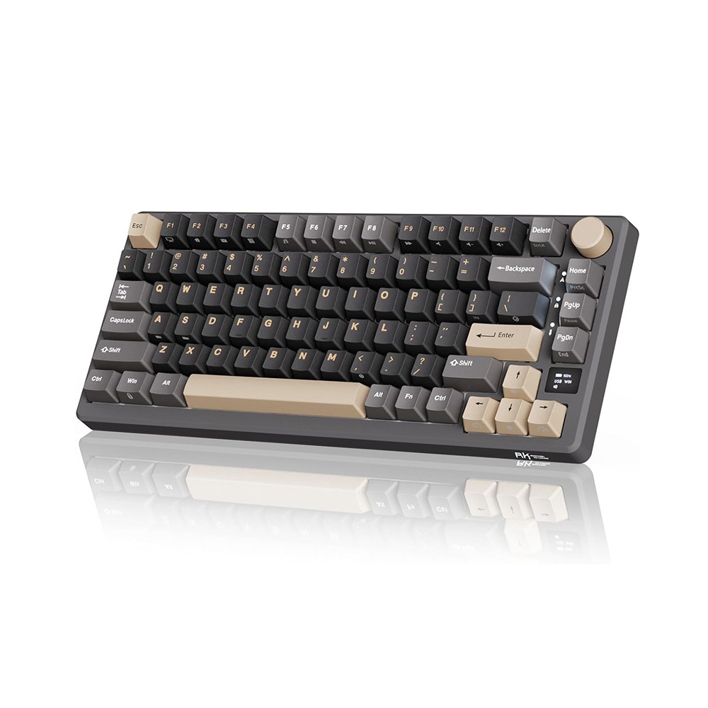 ROYAL KLUDGE M75 75% 魅影 藍牙三模無線機械鍵盤RGB 黃軸 熱插拔 中文_無線|雙模|三模_★機械式鍵盤_鍵盤|鍵帽 ...