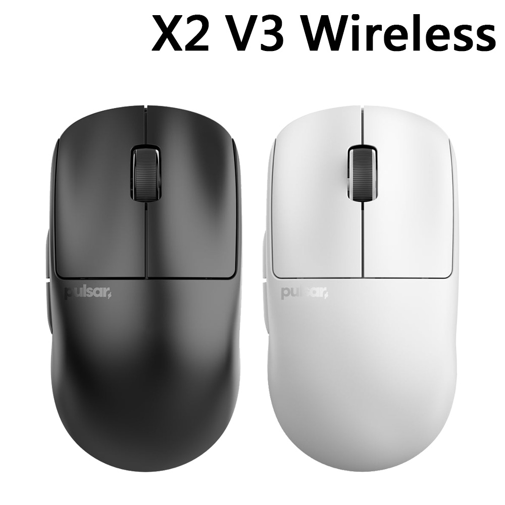 Pulsar X2 V3 Wireless (Size2) 無線滑鼠 黑色白色 X2V3_無線滑鼠_★電競滑鼠_滑鼠|鼠墊|滑鼠周邊 | 硬派精璽線上購物網