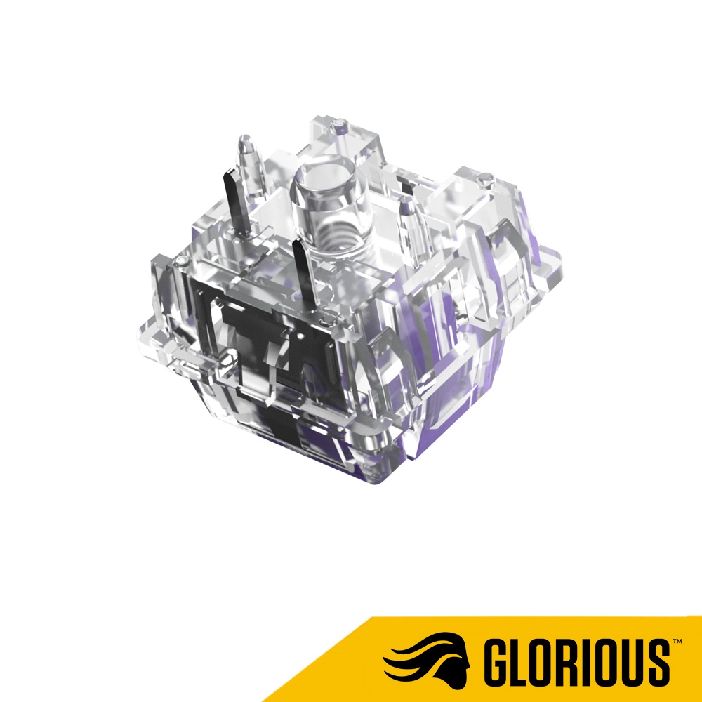 Glorious Mako 鯊魚軸 5腳 段落手感 55g 廠潤 110入_Glorious_軸體_鍵盤客製化專區 | 硬派精璽線上購物網