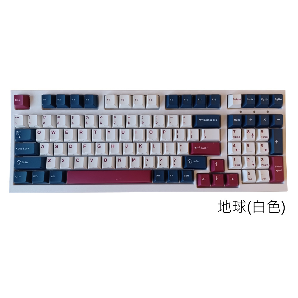 KBParadise 月天堂系列 V90 機械式鍵盤 有線RGB 中文英文 華諾軸 Earth地球Uranus天王星Venus金星_有線_★ ...