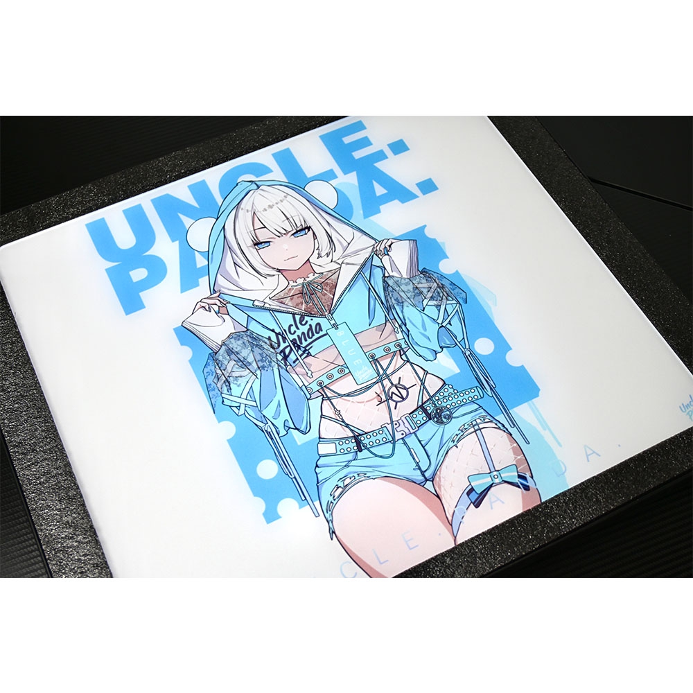 Uncle Panda Blue SP玻璃鼠墊_布質鼠墊_★滑鼠墊_滑鼠|鼠墊|滑鼠周邊 | 硬派精璽線上購物網
