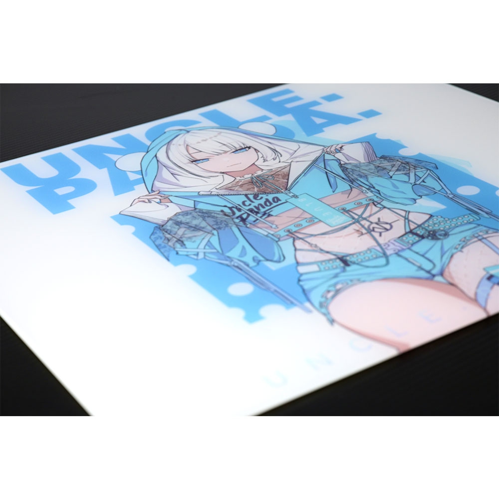 Uncle Panda Blue SP玻璃鼠墊_布質鼠墊_★滑鼠墊_滑鼠|鼠墊|滑鼠周邊 | 硬派精璽線上購物網